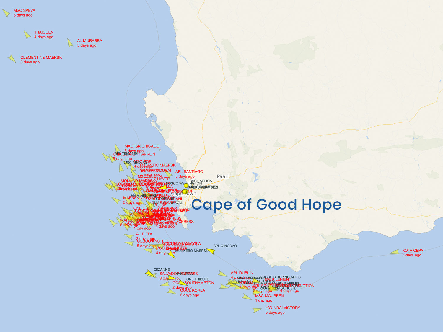 The real impact of diverting ships round Africa - Metro