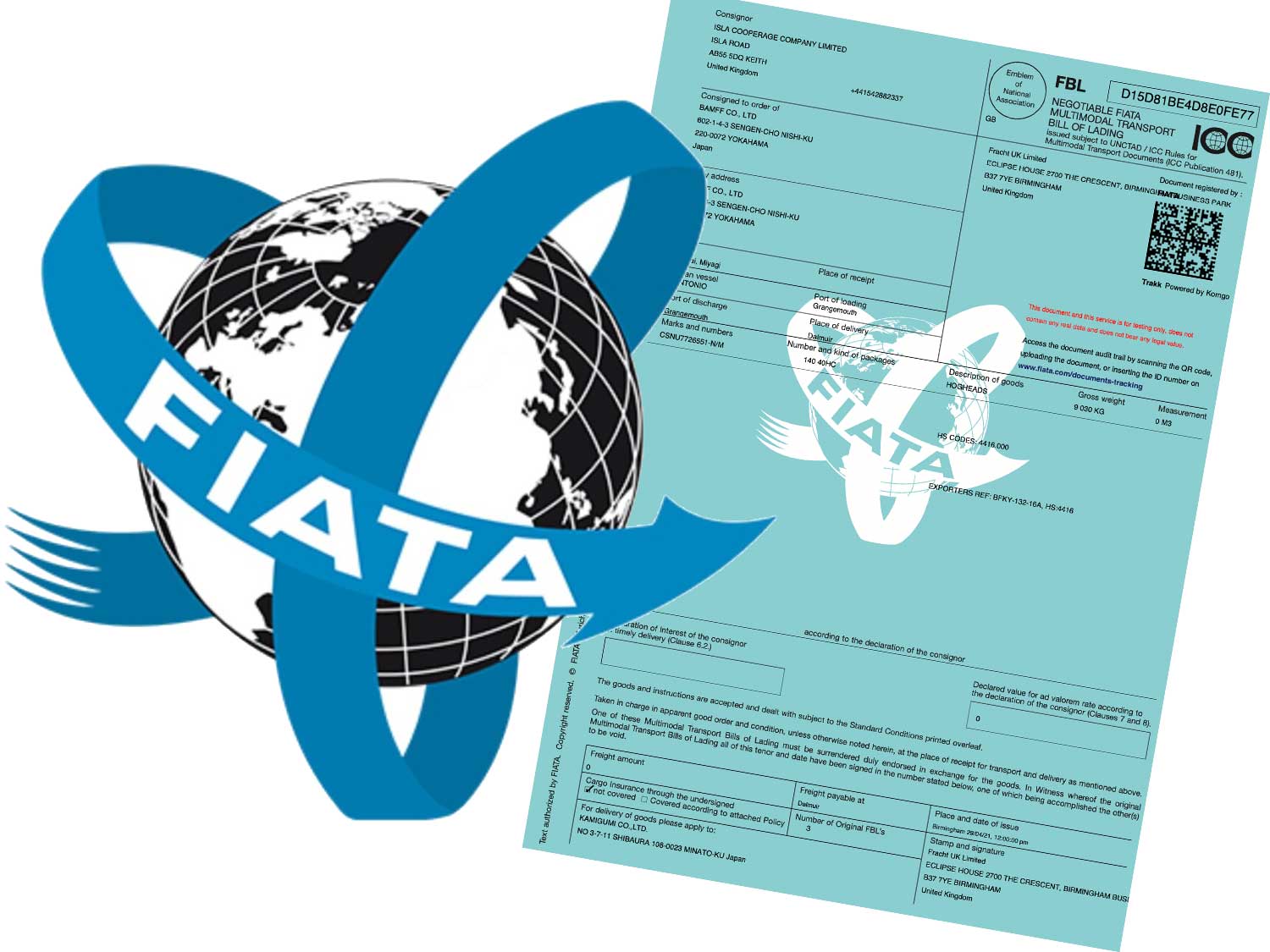 Metro successfully test new eBL with FIATA - Metro