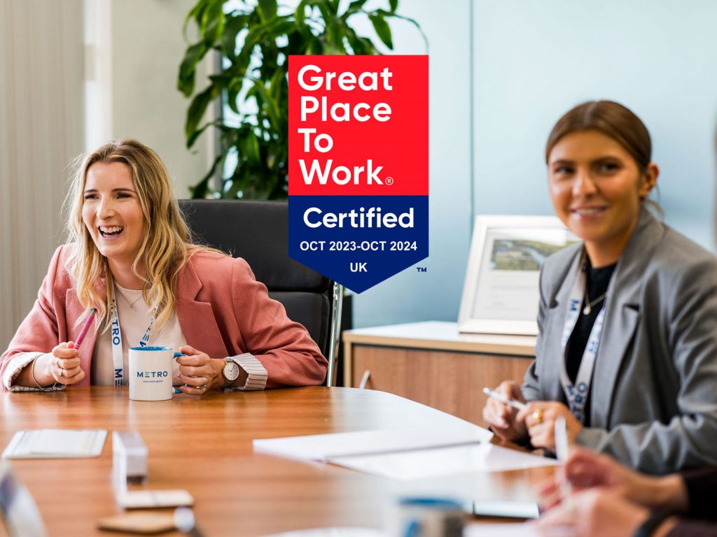 Metro is a certified Great Place to Work - Metro